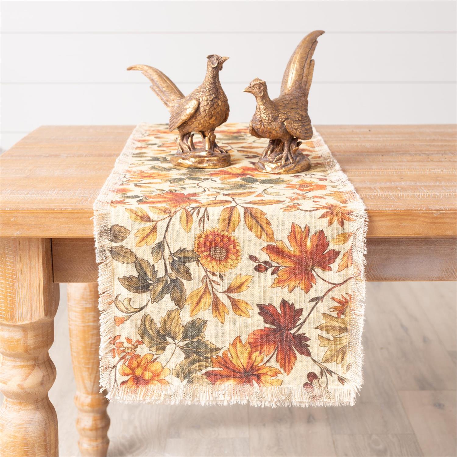 Table Runner - Falling Leaves – Fig & Fern